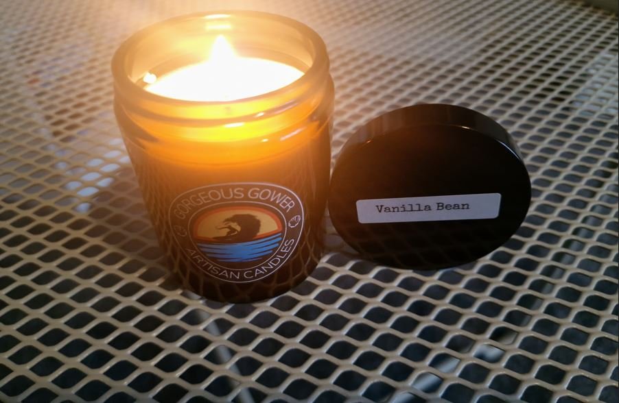 Gorgeous Gower Candles - Vanilla Bean Vegan Candle Review
